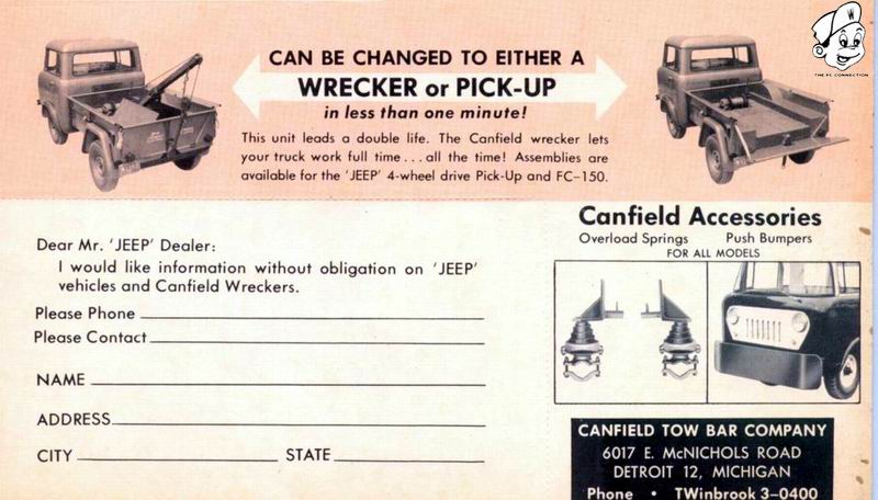 Canfield Wrecker unit